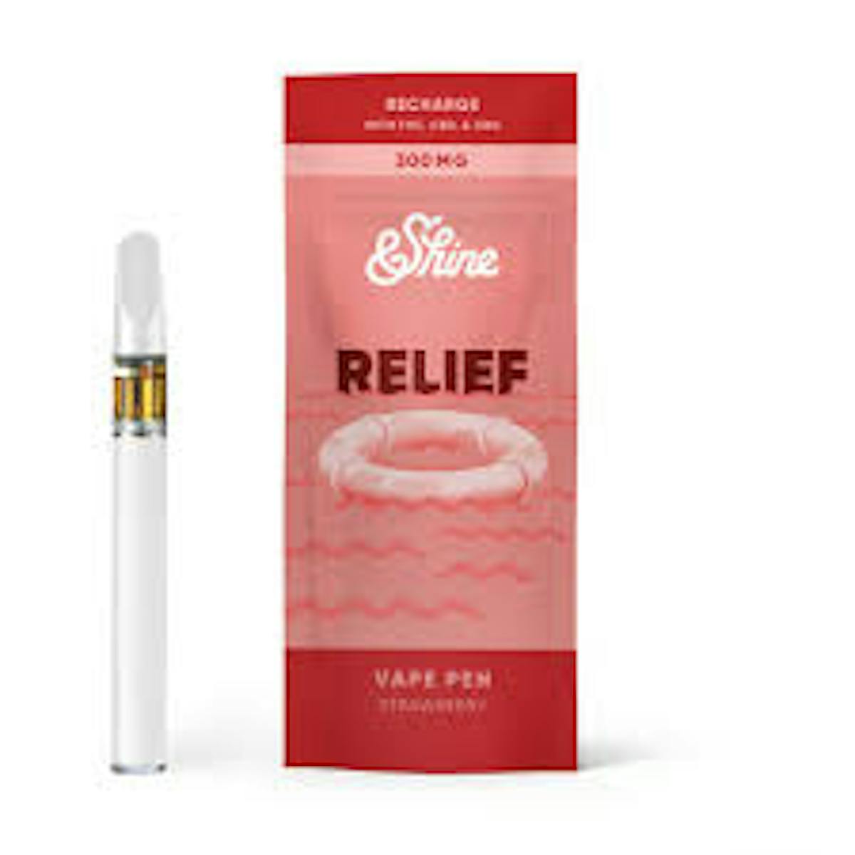 &Shine l Relief (CBD, CBG) Vape Pen NCD (Disposable) l 0.3g - Eastern ...