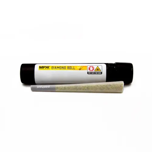 Shop MPX | Infused Pre-Roll | Diamond Roll | Strawberry Mango Haze | 1g ...