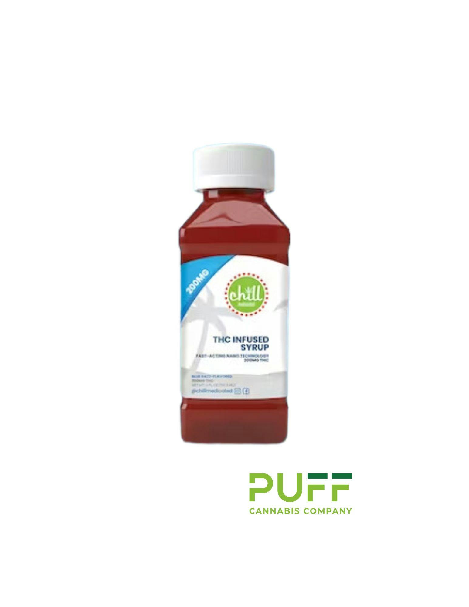 Chill Medicated Chill Medicated | 200mg Syrup | Blue Raspberry - Puff ...