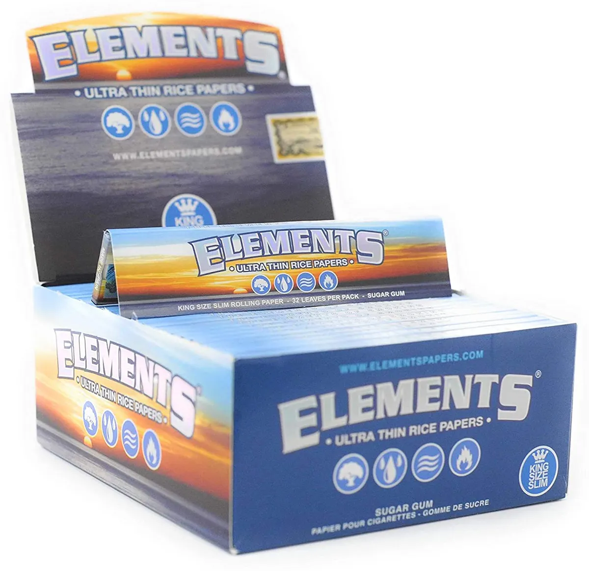 Elements Ultra Thin King Size Papers N/A Accessories | Elements