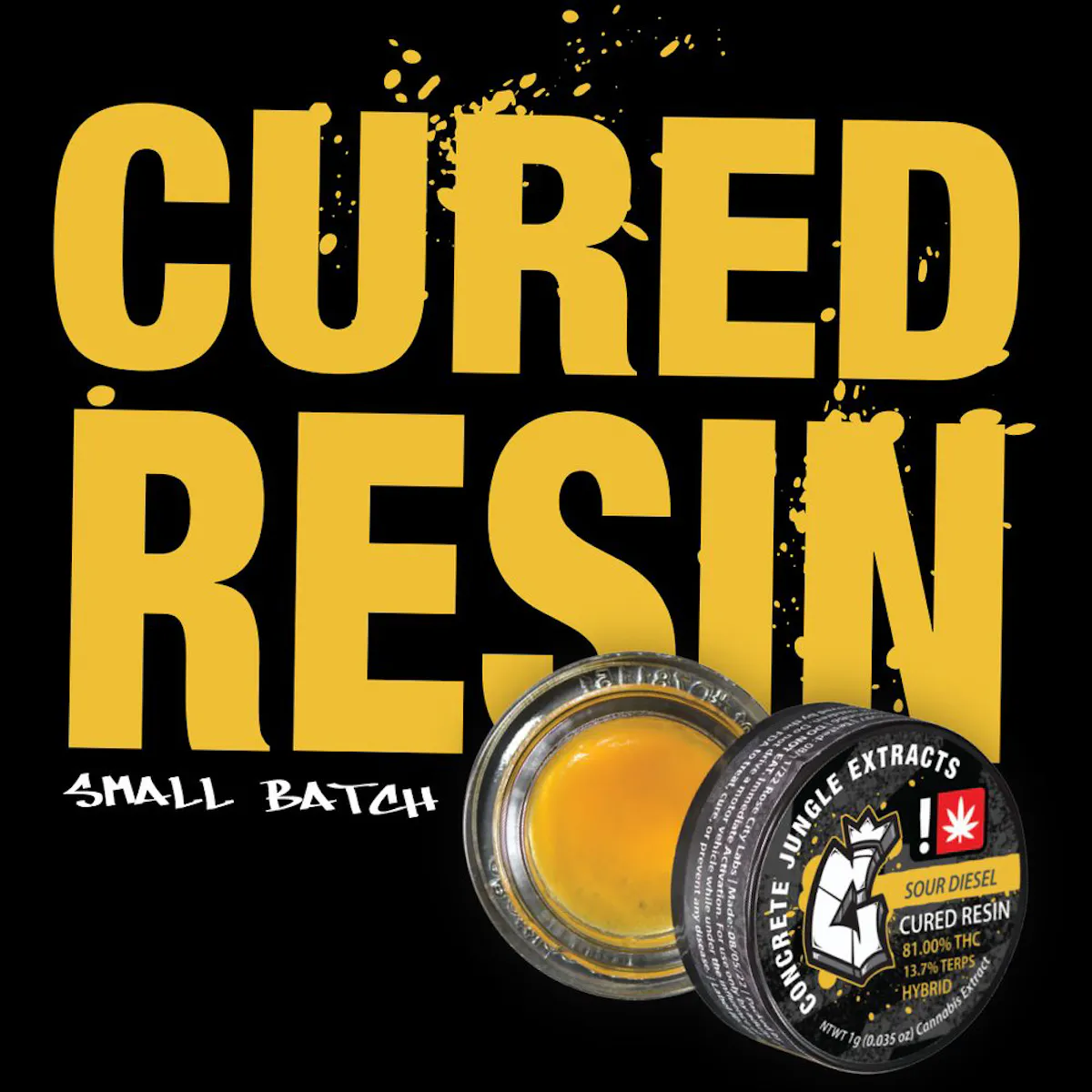 Concrete Jungle Extracts 2g ROYAL JESTER Cured Resin 2g Concentrates ...