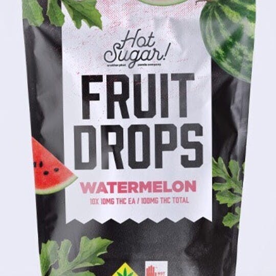 Fruit Drops: Watermelon - 10pk 100mg in Tacoma | Zips Hwy 512