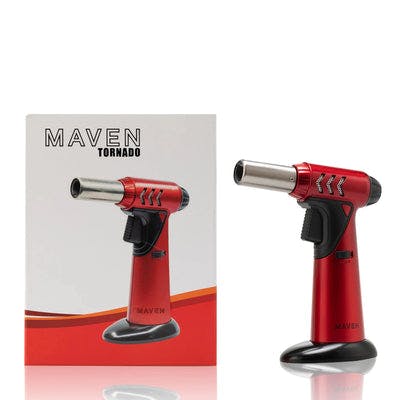 MAVEN - Tornado - Torch Lighter - Red | Sessions Cannabis