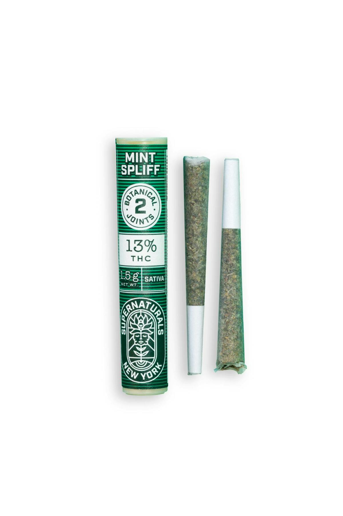 Supernaturals | Mint Spliff | Pre-Roll | 2pk - ZenZest - Supernaturals ...