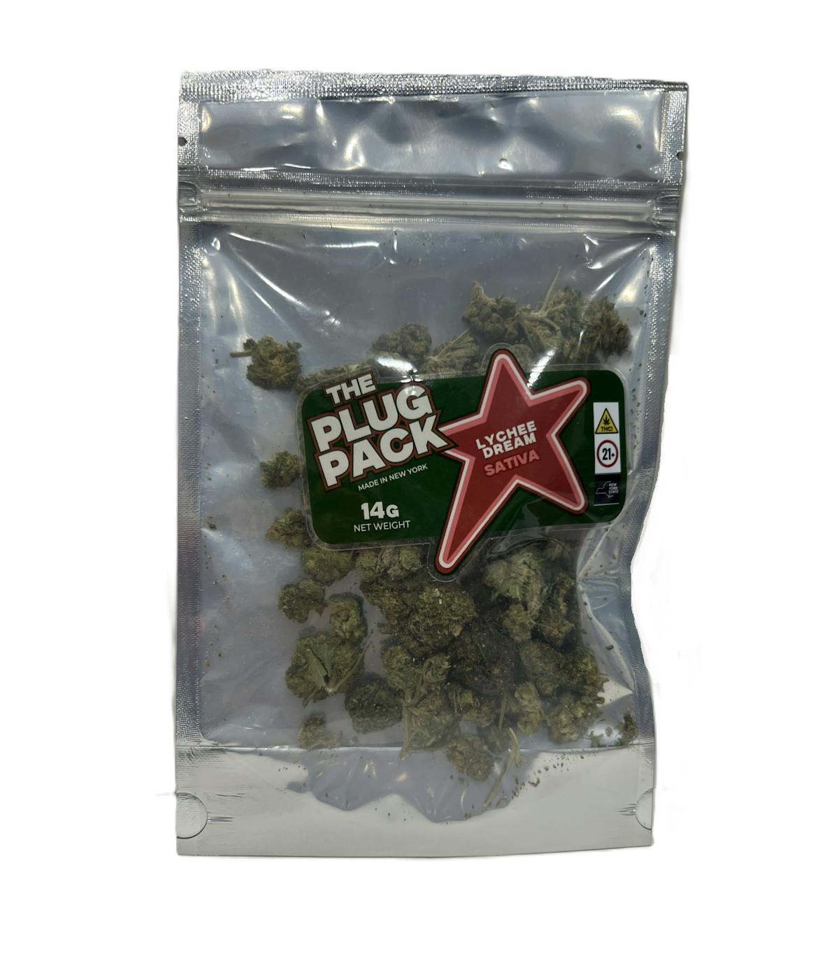 The Plug Pack | Lychee Dream | Big Flower Pack 14g 1/2oz Flower | The ...