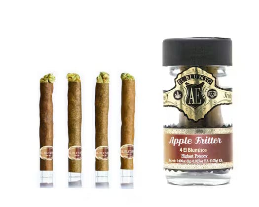 El Blunto Apple Fritter 4pk Blunts - Doobie