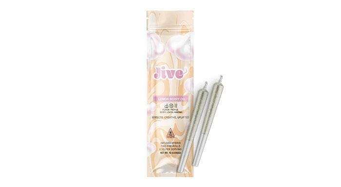 Lemon Berry OG | 2 Pack Pre-Rolls | 1g by Jive Cannabis Co. | Buy ...