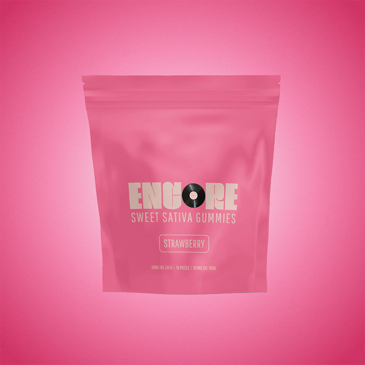 Strawberry Gummies (S) [10pk] 10pk Edibles | Encore Edibles