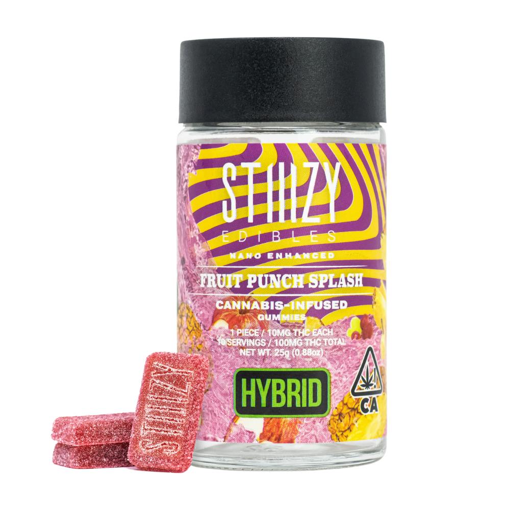 Fruit Punch Splash Gummies | 100mg 10pk | Curaleaf