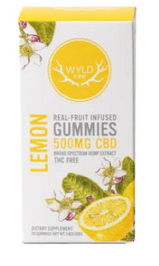 Wyld - Raspberry - CBD - Gummy - 20ct - 500mg - Cookies Flamingo