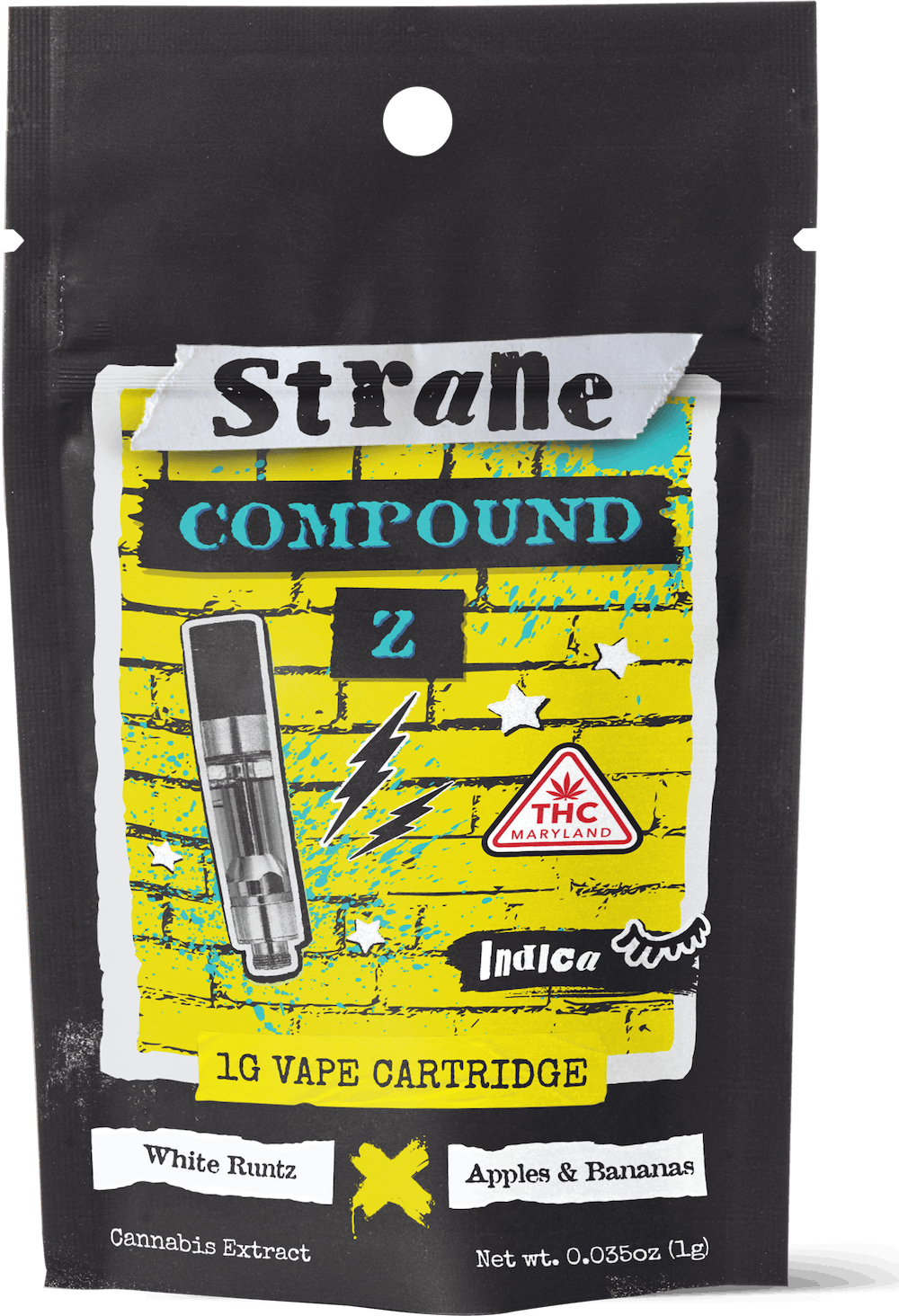 Shop Strane Compound Z Live Terp + Distillate Vape Cartridge | 1g in ...