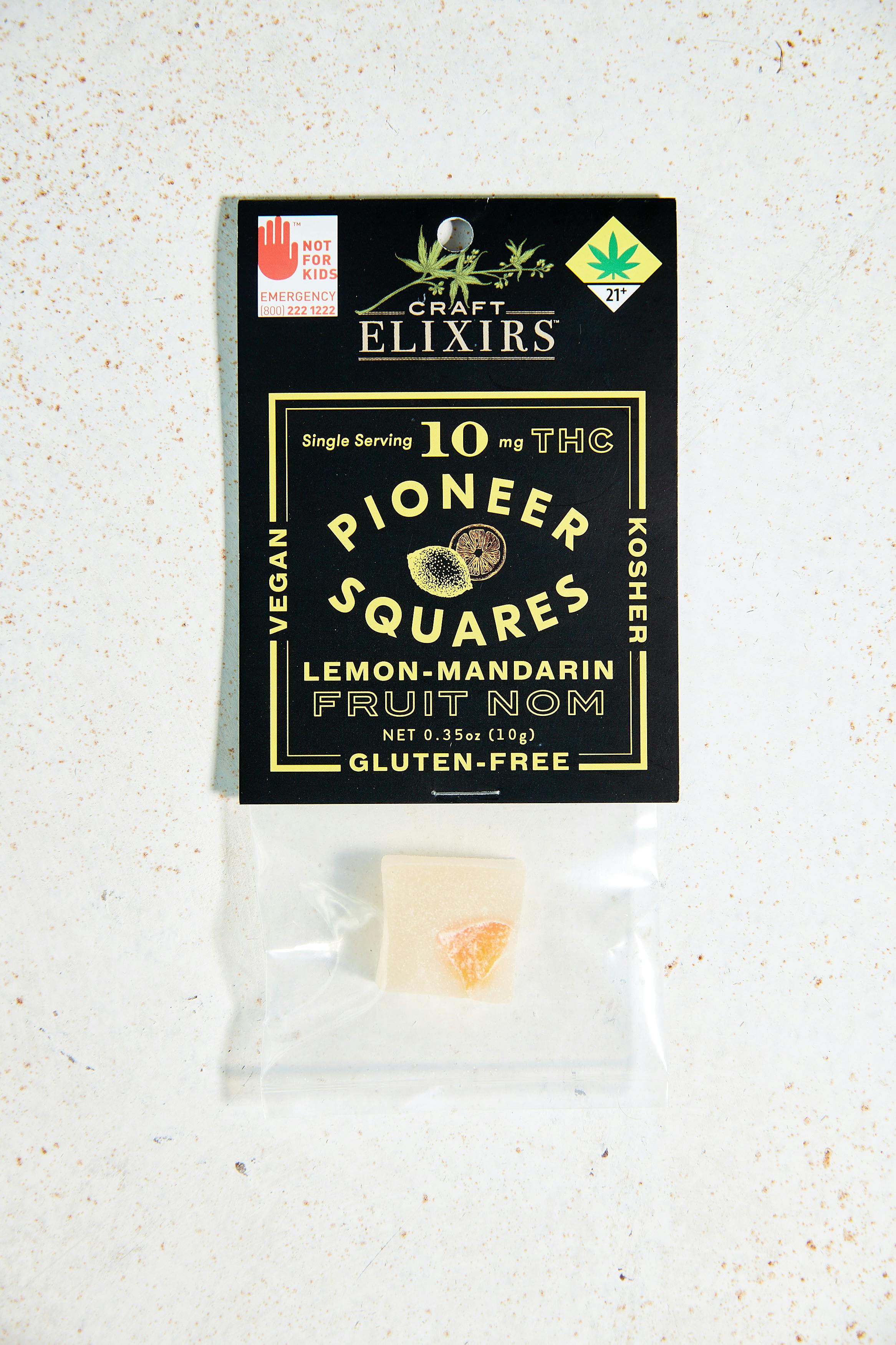 Gummies Lemon-Mandarin [Single] (10mg THC) in Everett | Zips Everett