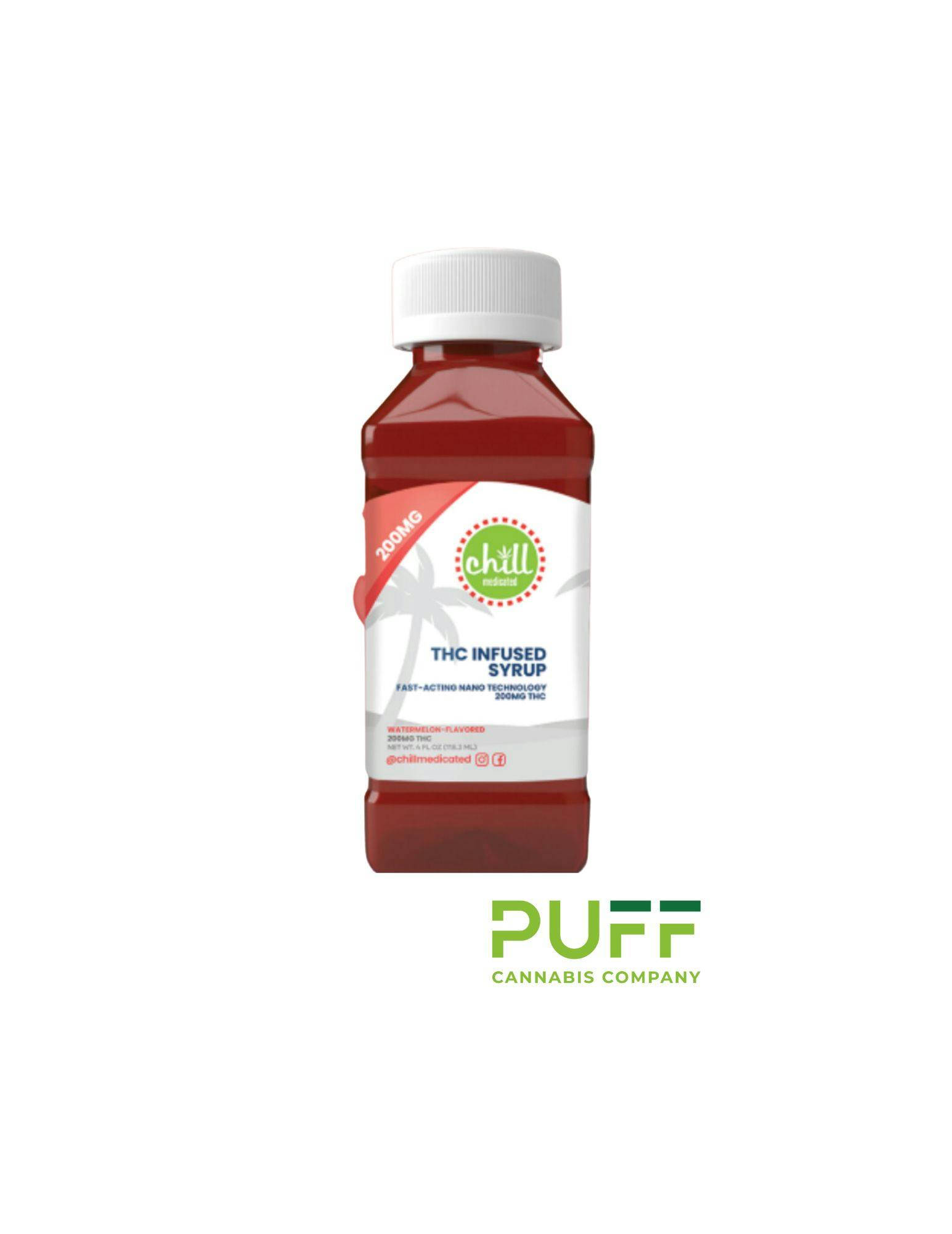 Chill Medicated Chill Medicated | 200mg Syrup | Watermelon - Puff ...