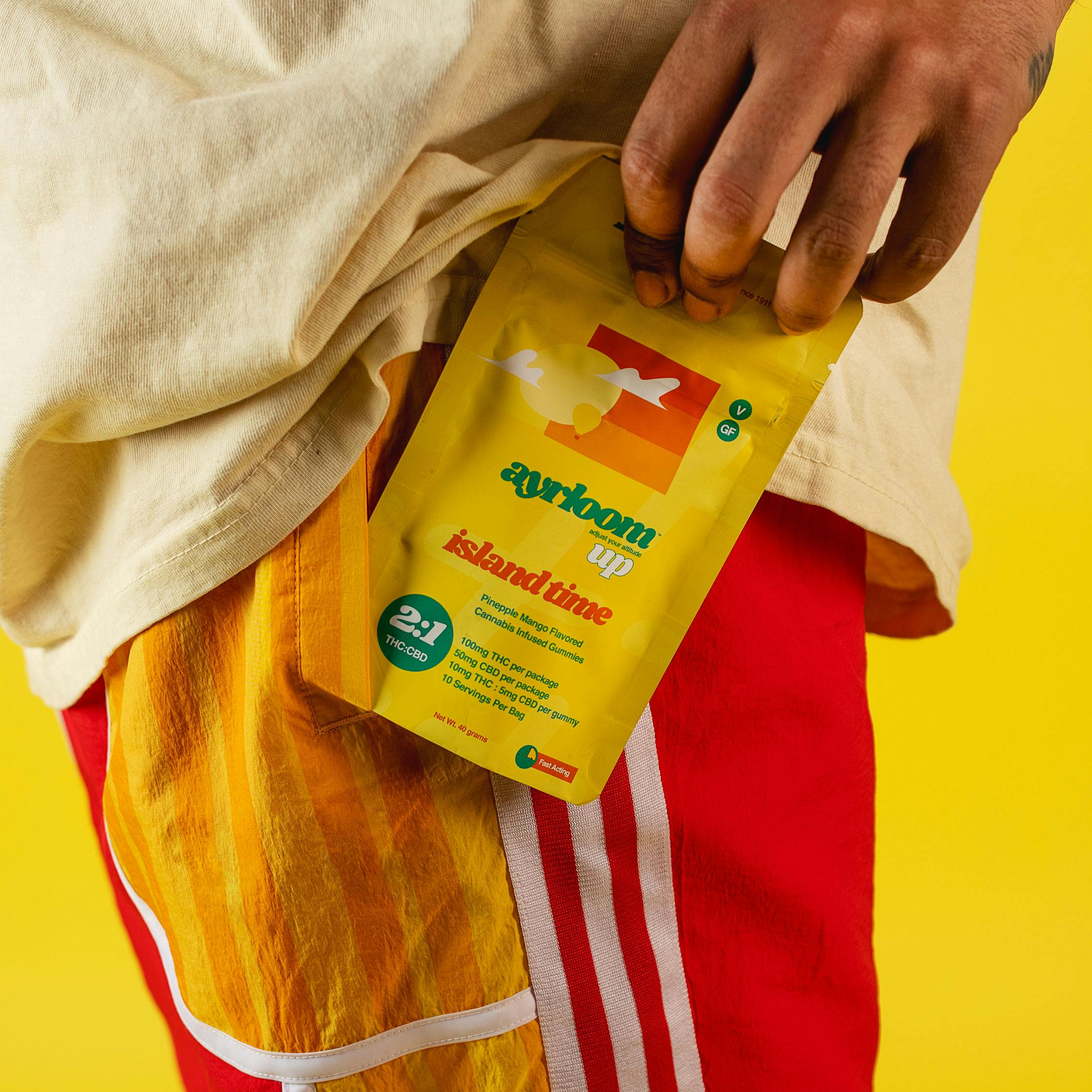 "Up" 2:1 Island Time Infused Gummies | 100mg - Leafology Cannabis ...