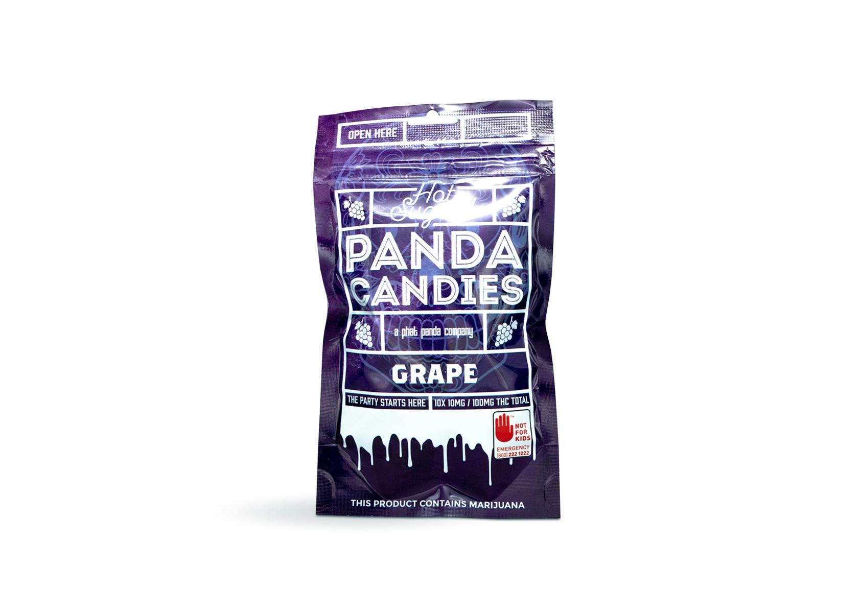 Panda Candies: Grape - 10pk 100mg in Tacoma | Zips on 38th