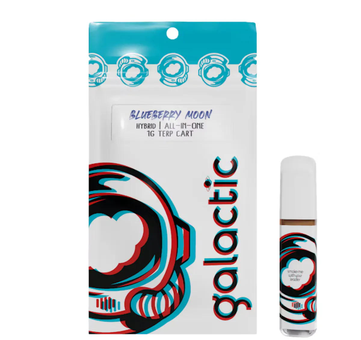 Galactic Blueberry Moon 1g Disposable 1g Vaporizers | Galactic