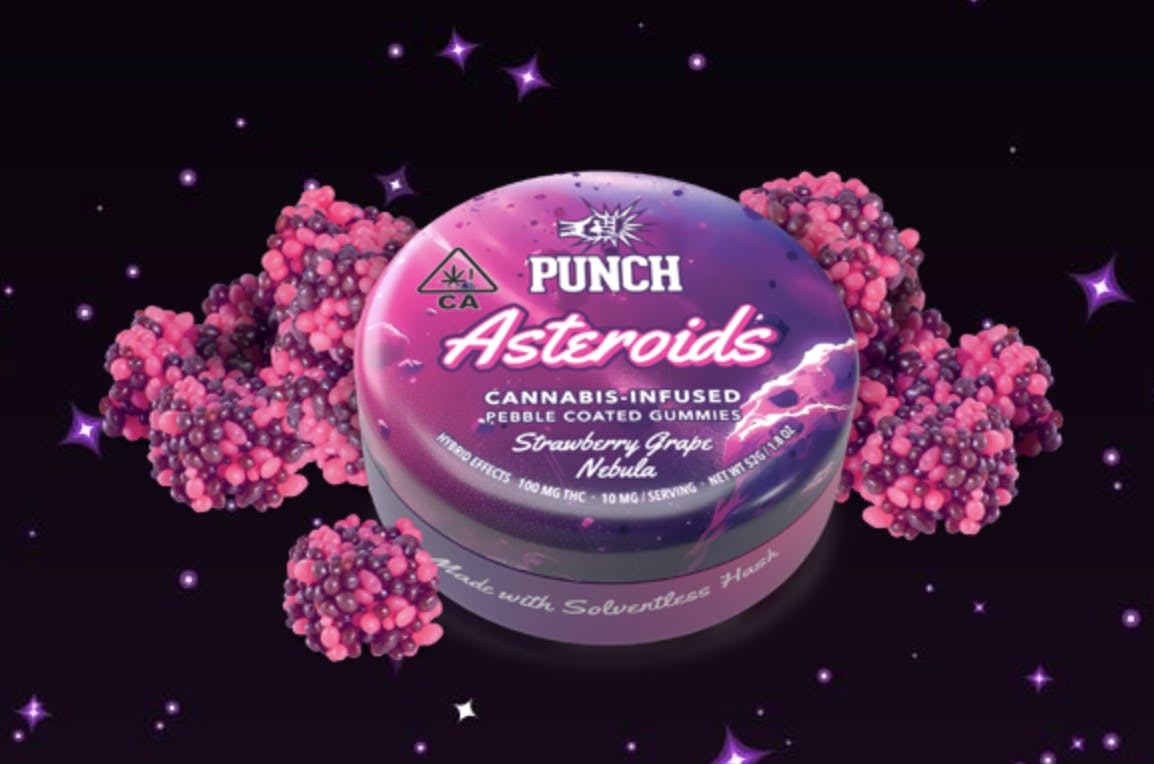 Punch Asteroids Strawberry Grape Nebula 100mg – LAX CC: Dispensary near LAX