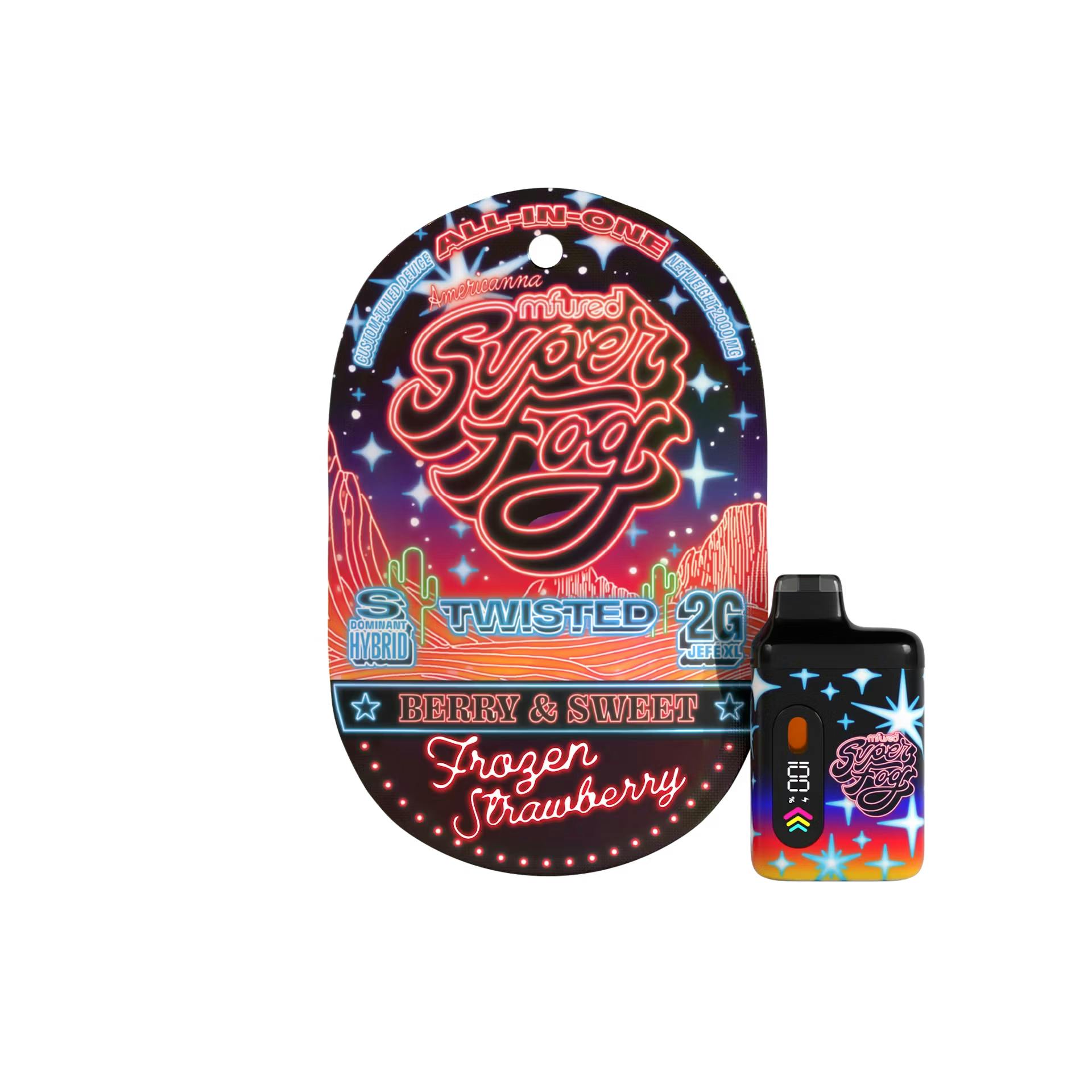 The Flowery NY | Super Fog TWISTED Frozen Strawberry AIO (Americanna ...