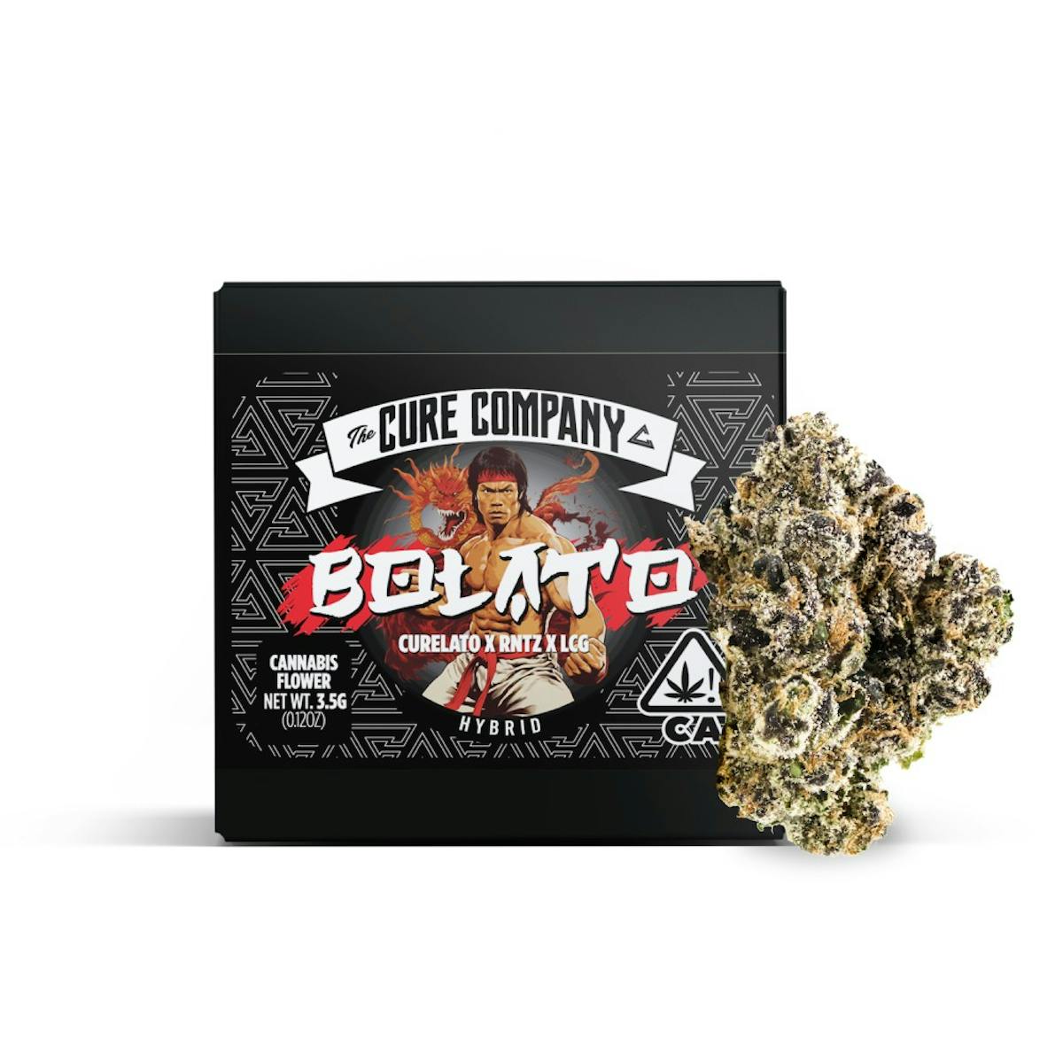 The Cure Co. Bolato 3.5g 1/8oz Flower | The Cure Company