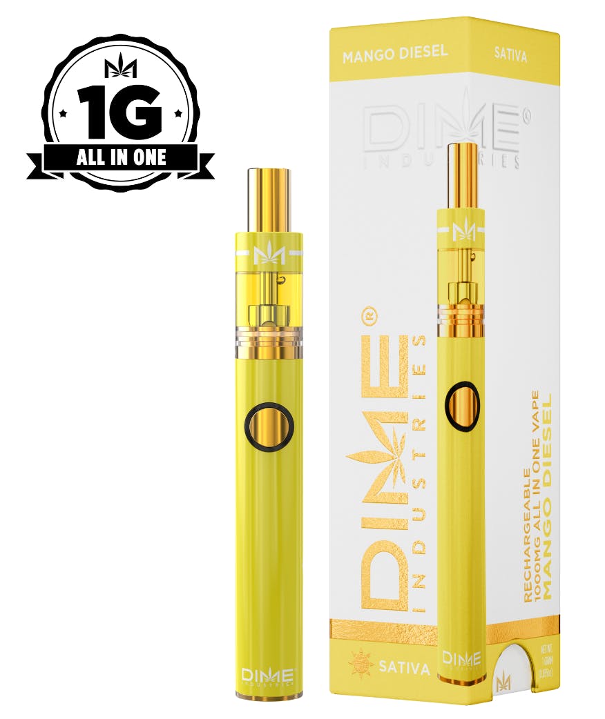 Mango Diesel AIO | Sativa | Dime | Raven's Joint | A Cannabis Company ...