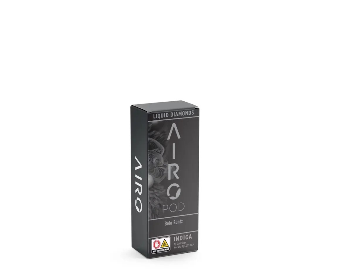 Airo Bolo Runtz 1g Liquid Diamonds Cartridge 1g Vaporizers | Airo