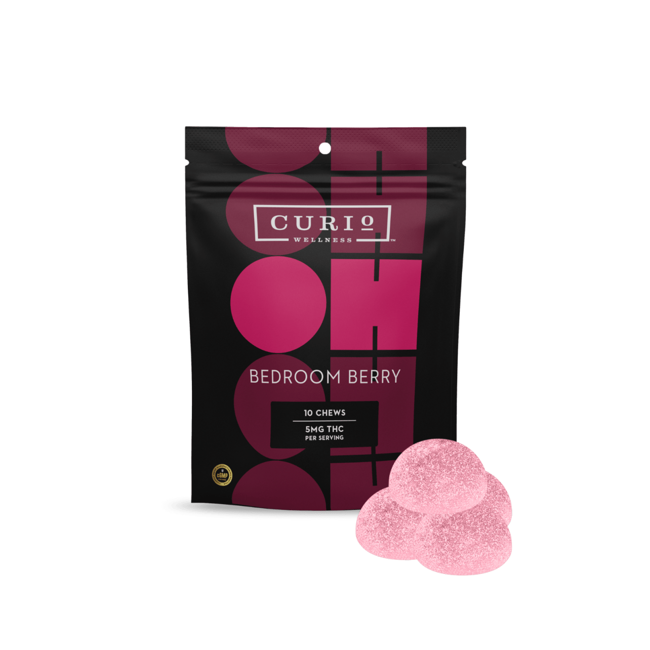 Shop Curio Wellness Sex Bedroom Berry Gummies 20pk 5mg | 100mg in ...