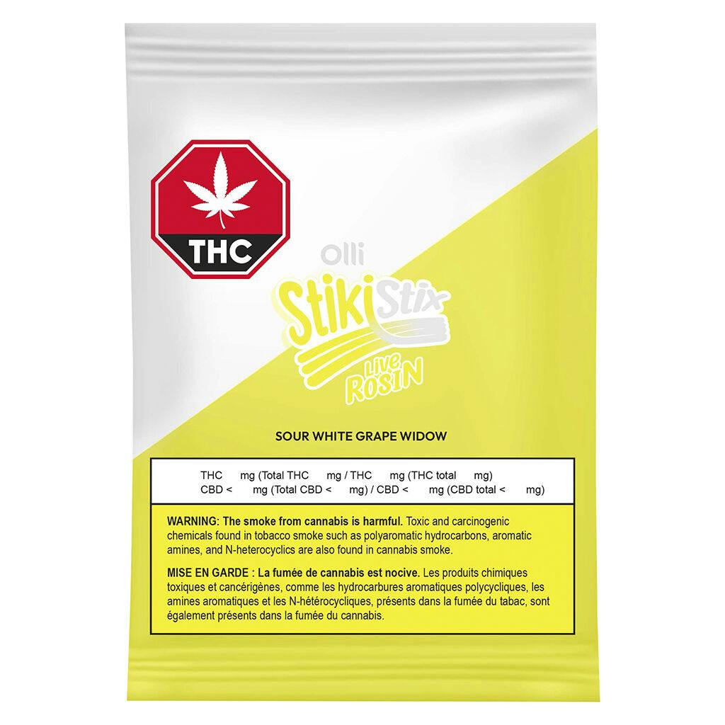 StikiStix - Live Rosin White Grape Widow - 1 Pack | Sessions Cannabis