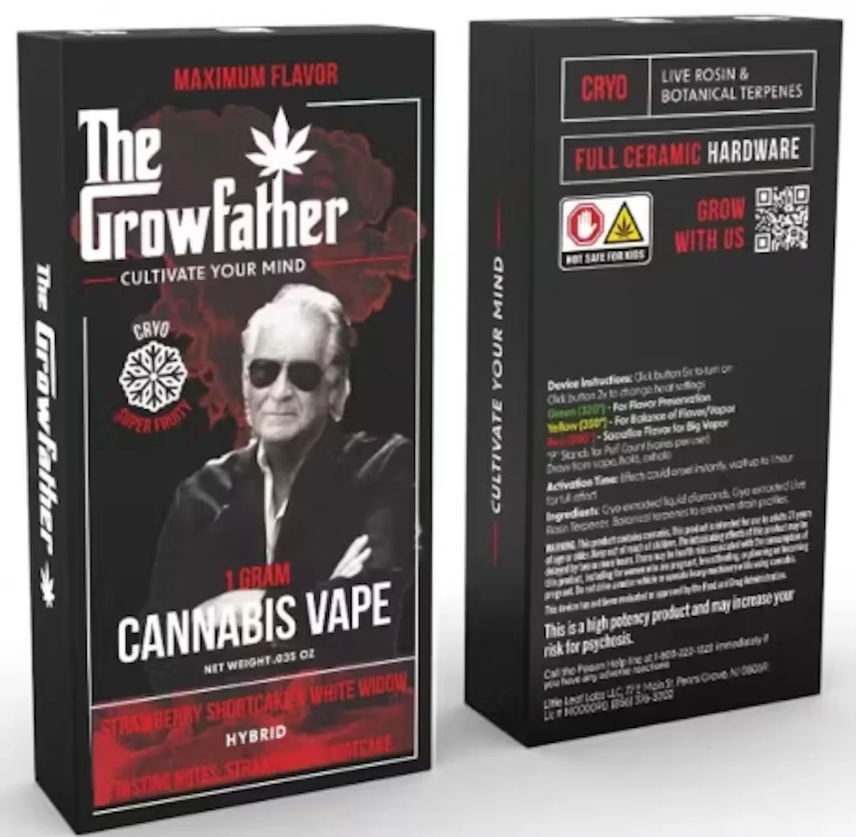 Grow Father | Strawberry Shortcake x White Widow – Cryo Liquid Diamond ...