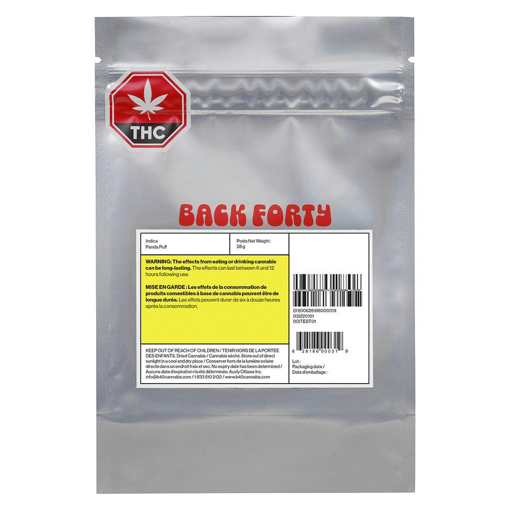 Back Forty - Panda Puff | Sessions Cannabis