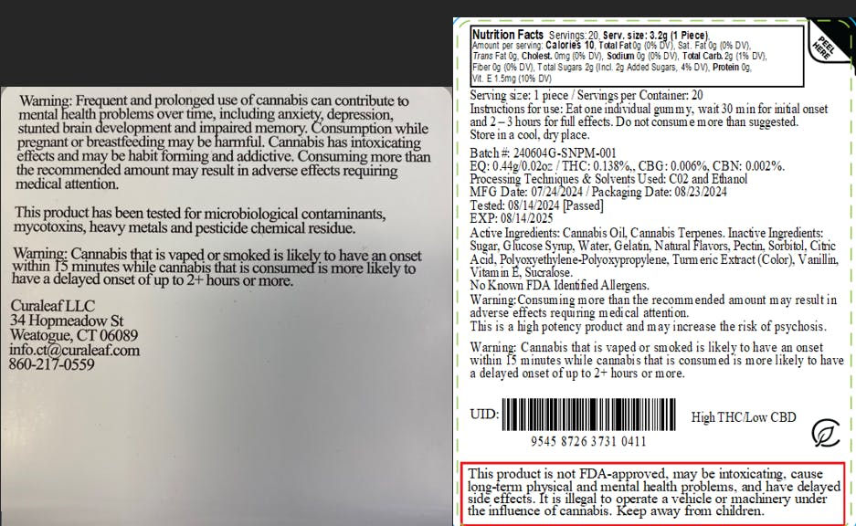 Select Nano Bites Peach Mango (H) 00142 | Curaleaf