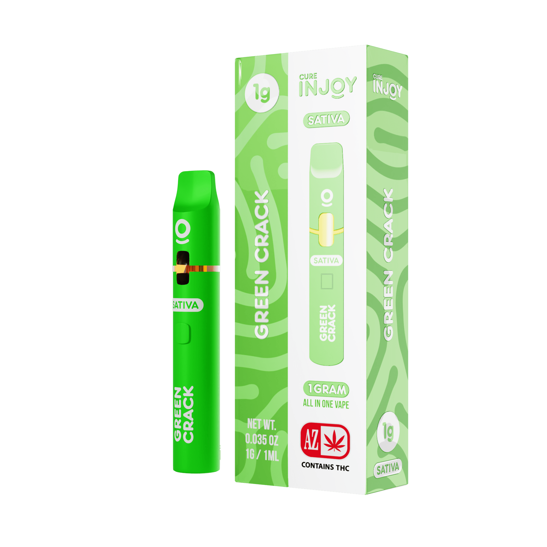 Cure Injoy Disposable: Green Crack (S)