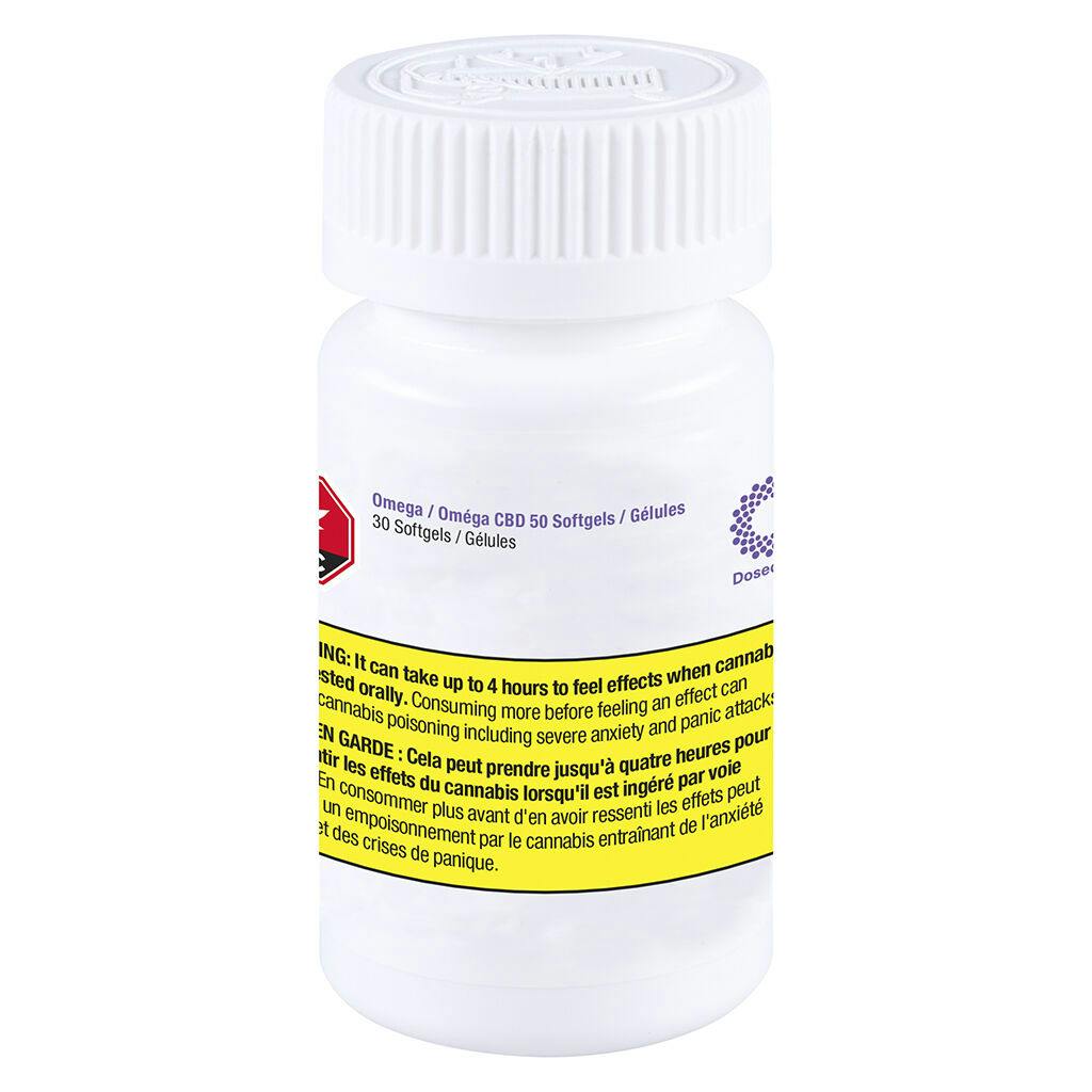 Dosecann - Omega CBD 50 Softgels - 30 caps | Sessions Cannabis
