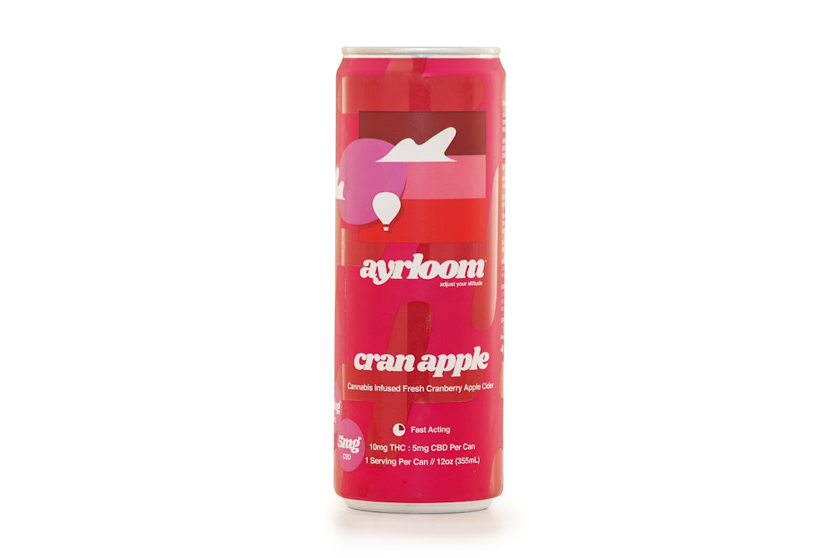 “up” 2:1 cran apple infused beverage | 10mg 0.01g Edibles | ayrloom