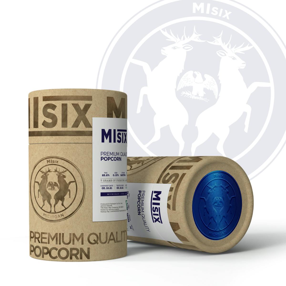MIsix | Permanent Marker Premium Quality Popcorn Nugs | 28g Tube ...