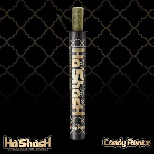Hashash Live Resin Infused Pre Roll | Candy Runtz