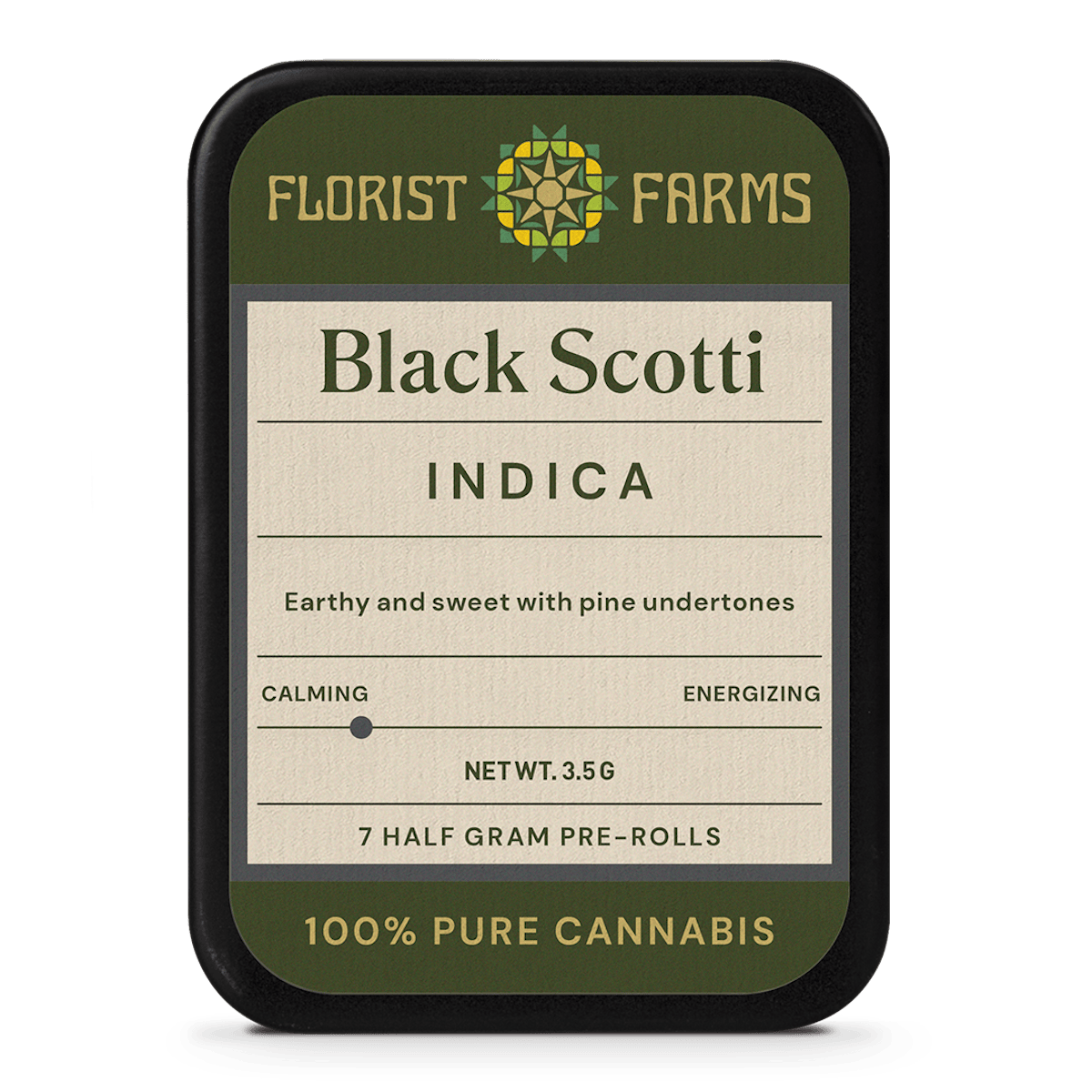 Black Scotti | 1/2 Gram Joints | 7pk - ZenZest - Black Scotti | 1/2 ...