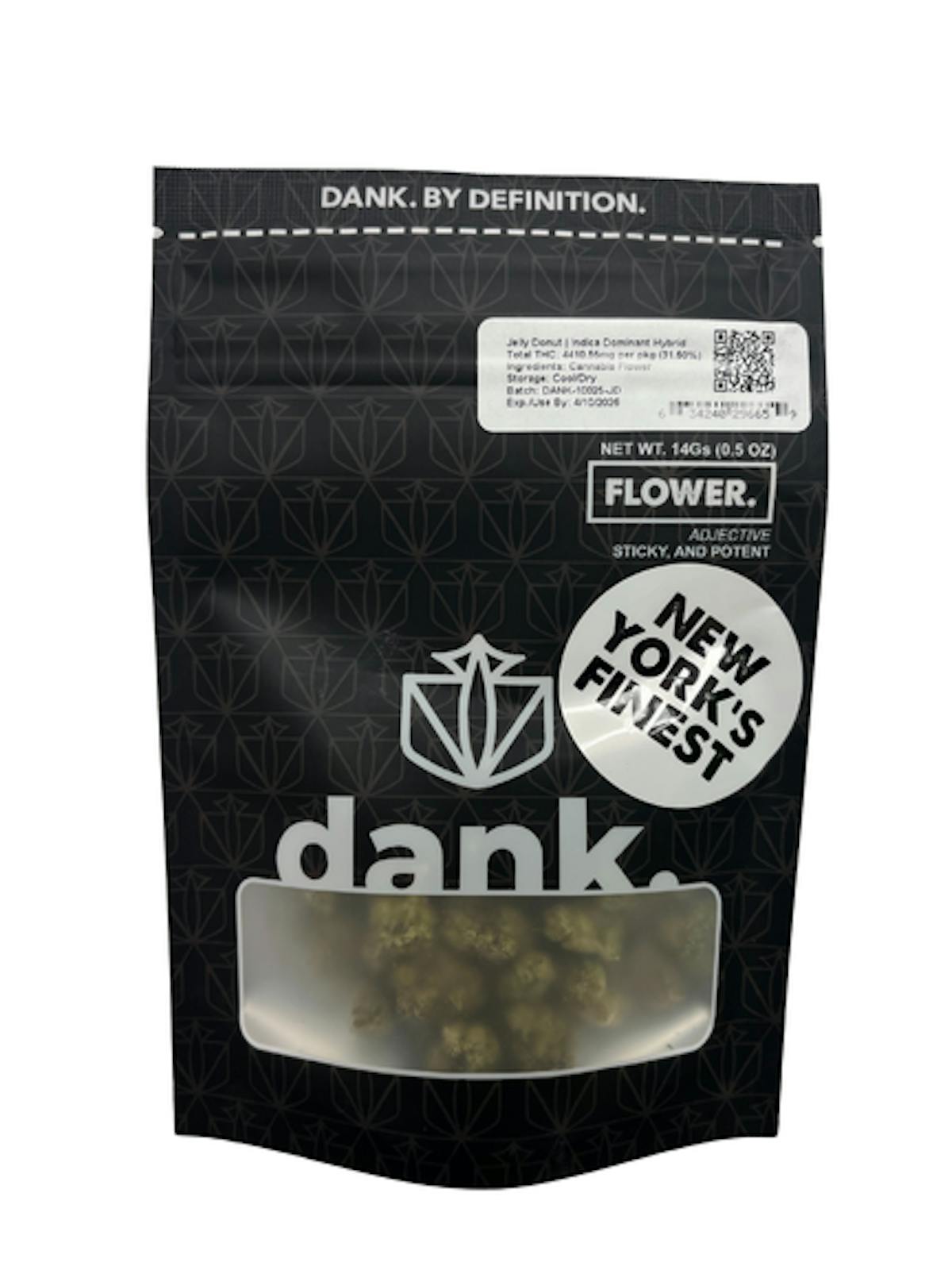 Buy Dank | Jelly Donut | Flower | 14g Online | FREE Delivery Available