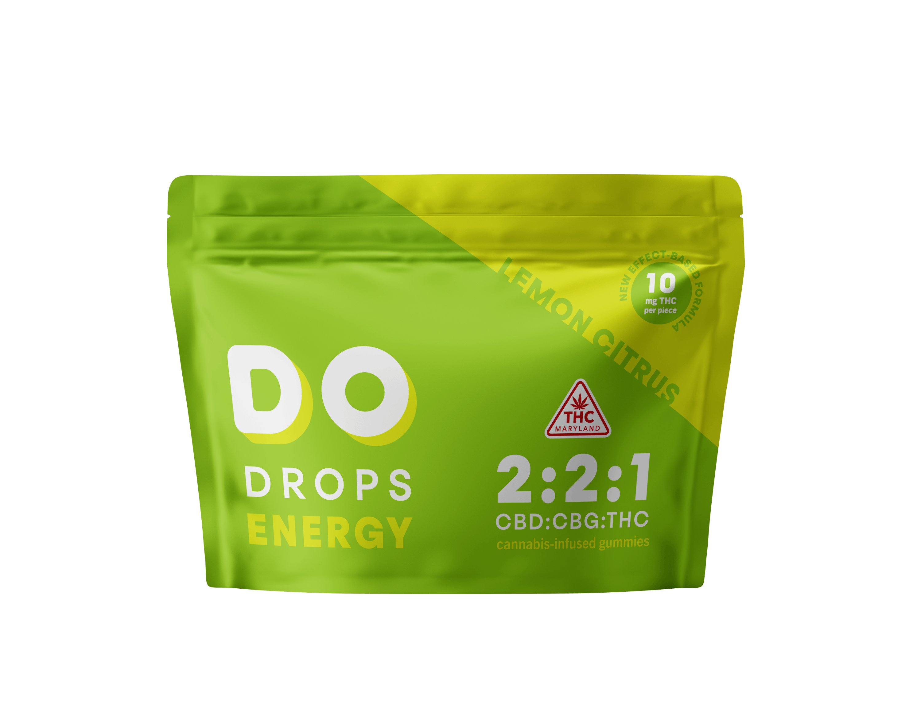 Shop DO Drops Lemon Citrus Gummies 2:2:1 (CBD:CBG:THC) 10mg 10pk ...