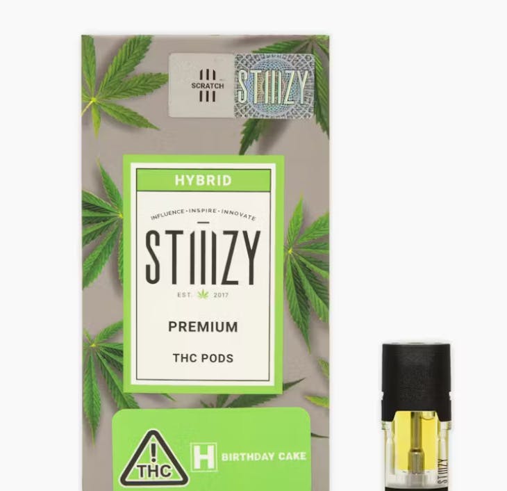 Stiiizy Birthday Cake Pod | Electric City Cannabis Co.