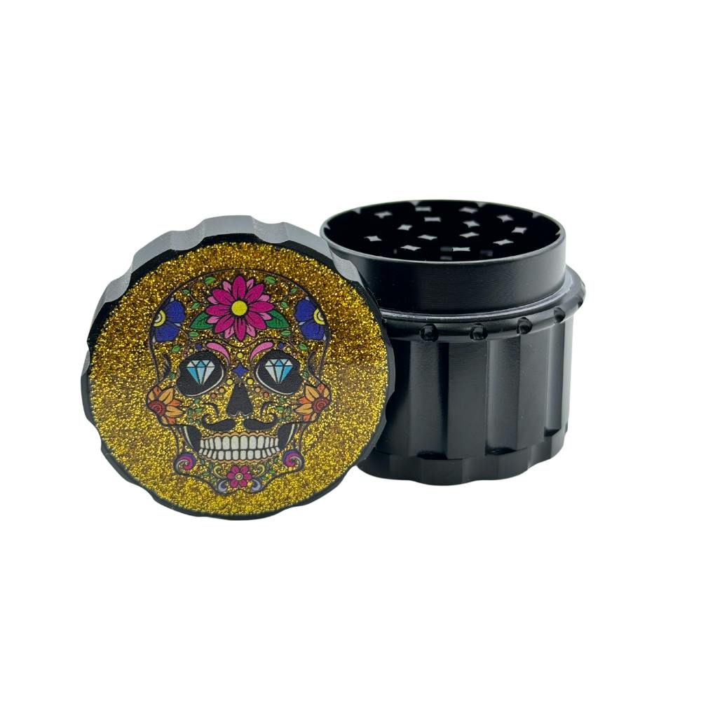 Arsenal - Grinder - 55mm - 4pc - Sugar Skull Nebula | Sessions Cannabis