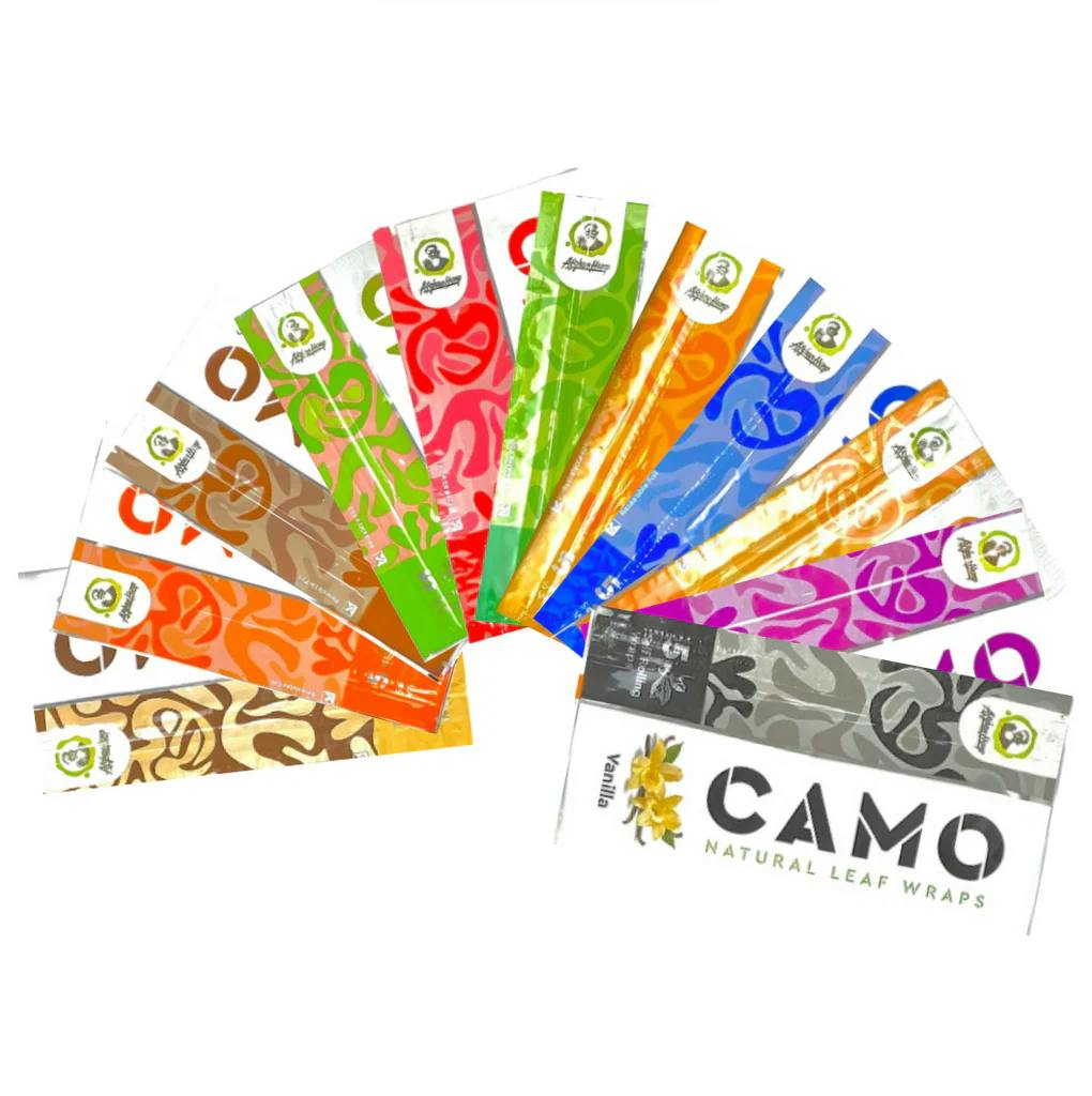 Camo Camo | Natural Leaf Wraps | Self-Rolling | Guava - Star Buds ...
