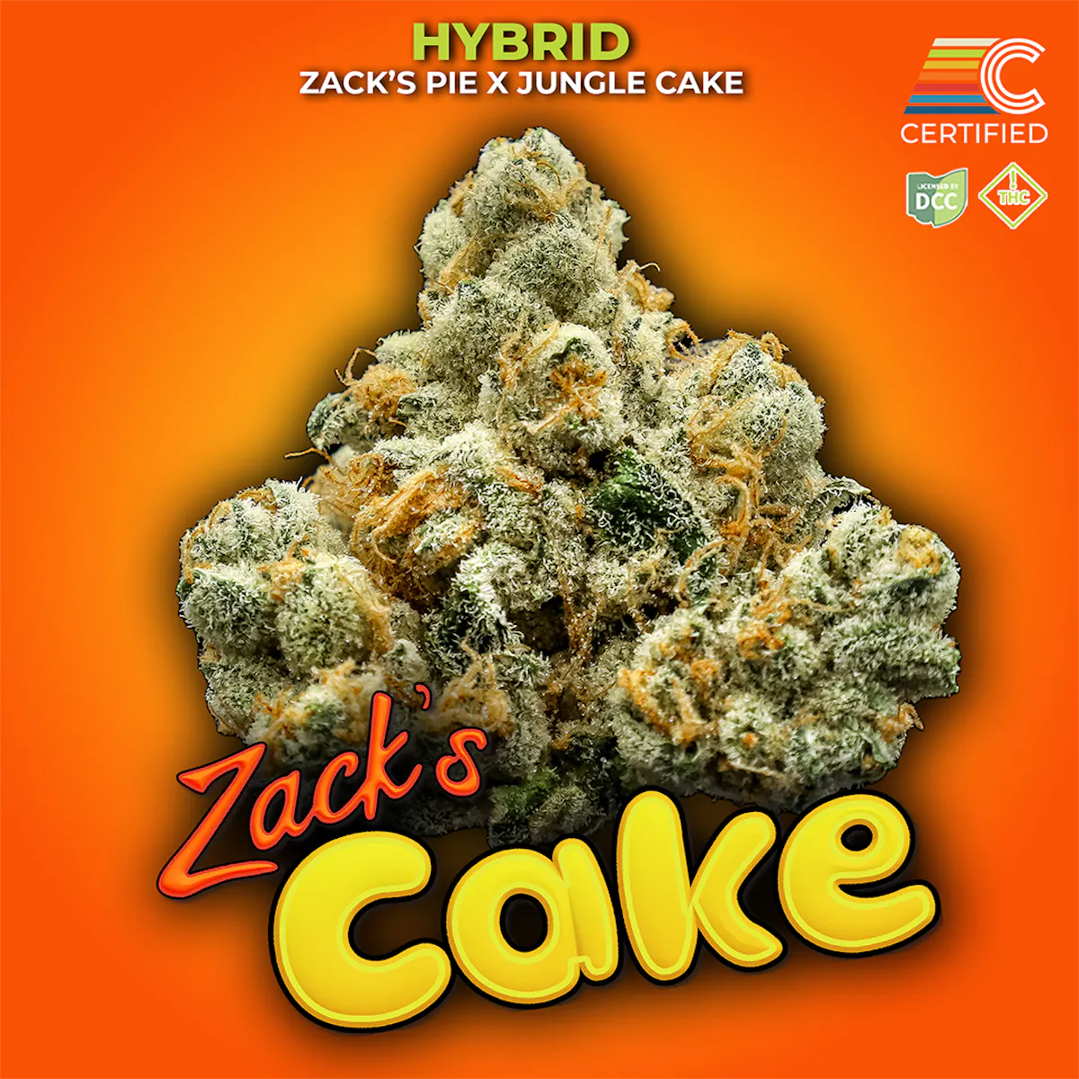 Zack’s Cake 2.83g Flower | CERTIFIED