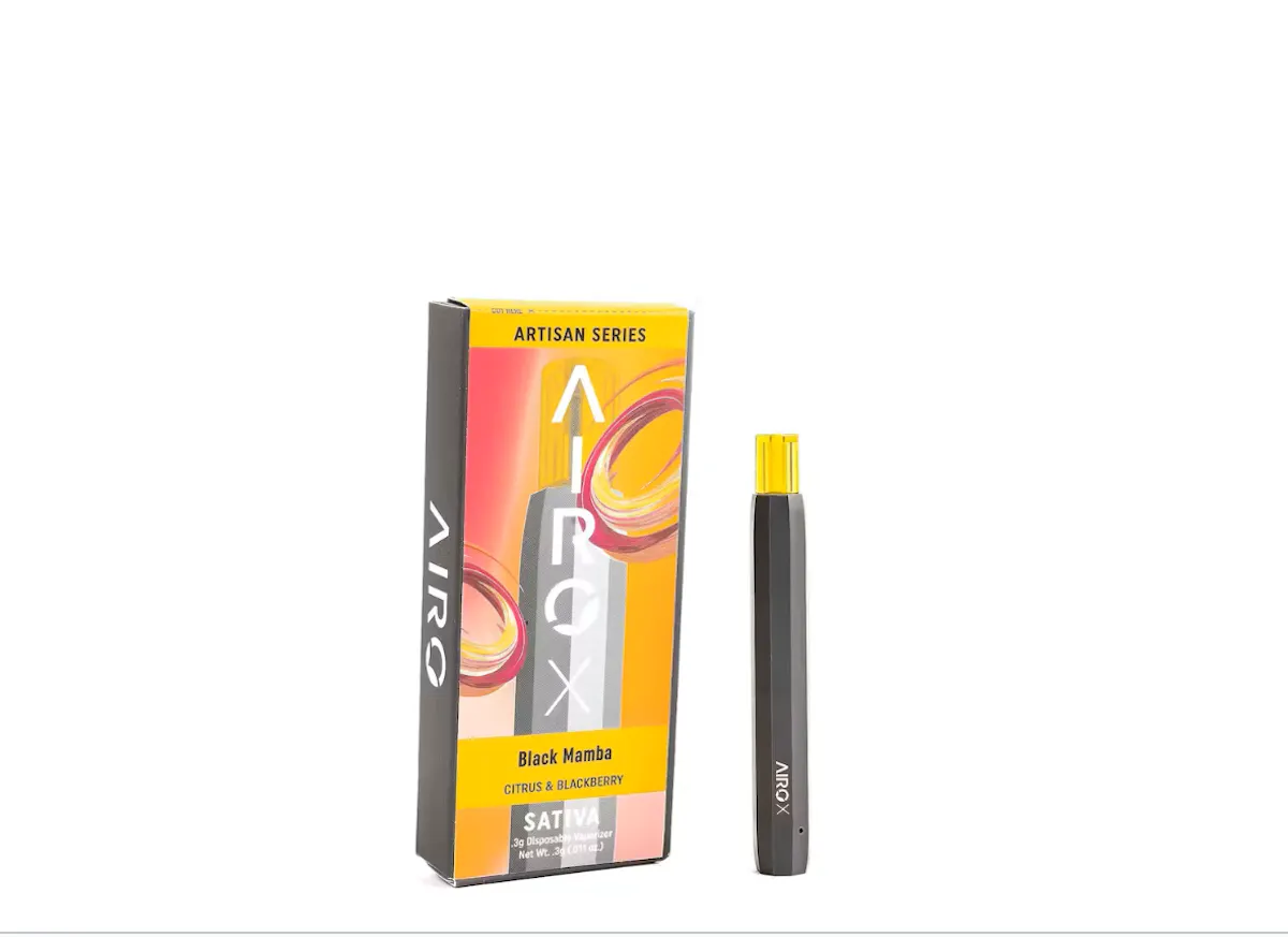 AiroX Black Mamba 1g Disposable 1g Vaporizers | Airo