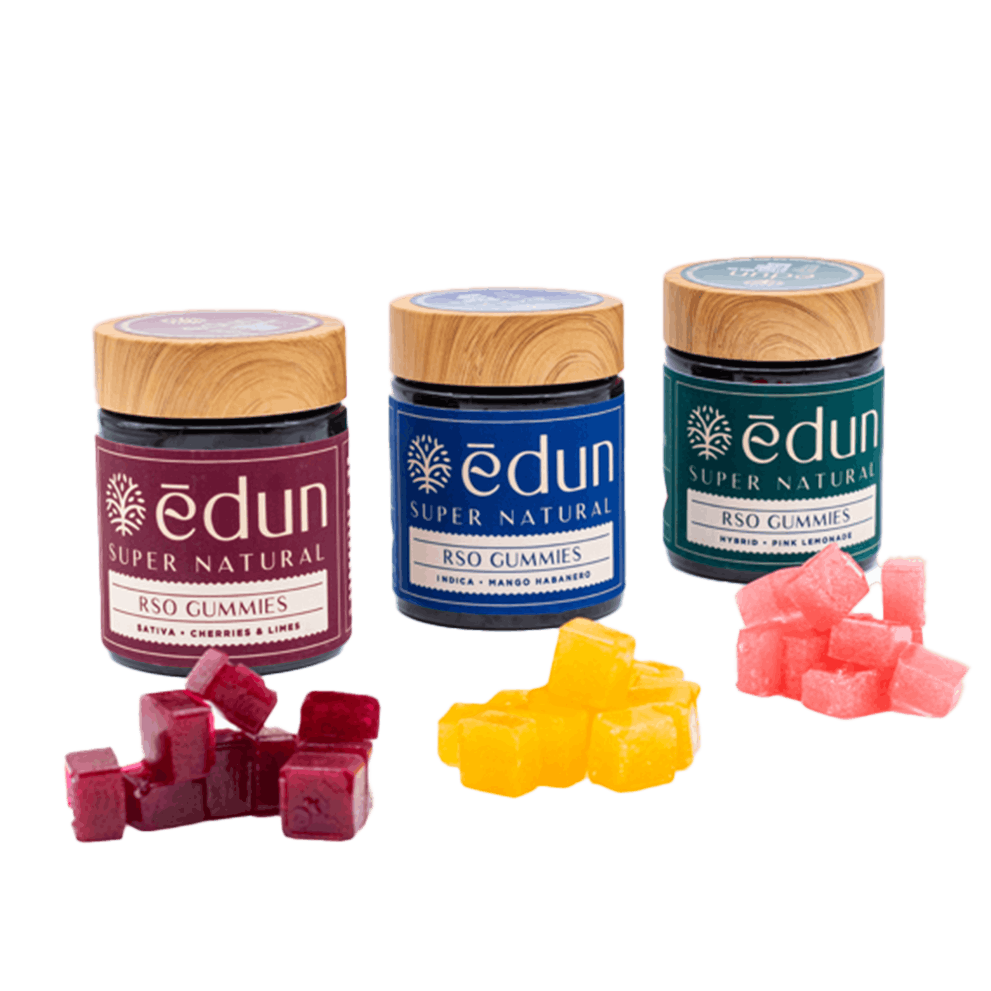 Edun Hybrid RSO Gummies 100mg | Native Roots Cannabis
