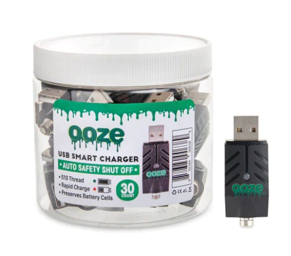 Ooze Smart USB Charger Tub 510 Thread Battery Chargers