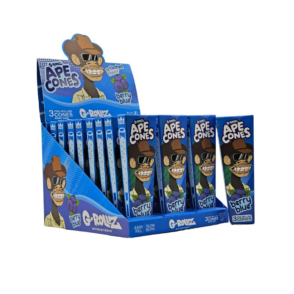 G-Rollz - Ape - King Size - 3 Pre Rolled Cones