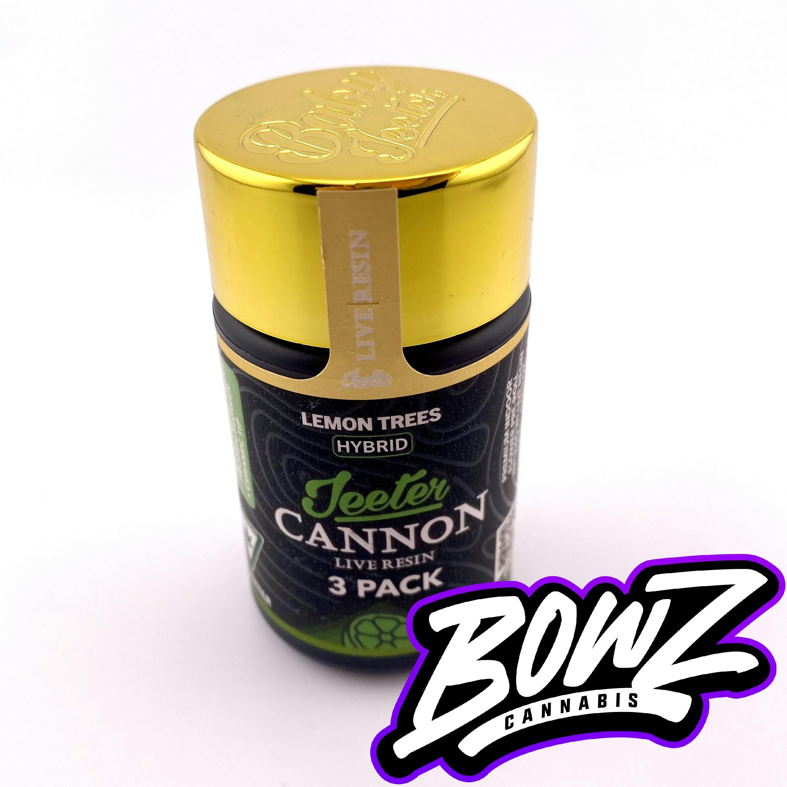 Jeeter - Cannon - 3pk .5 Live Resin Infused Prerolls - (1.5g) - Hybrid ...