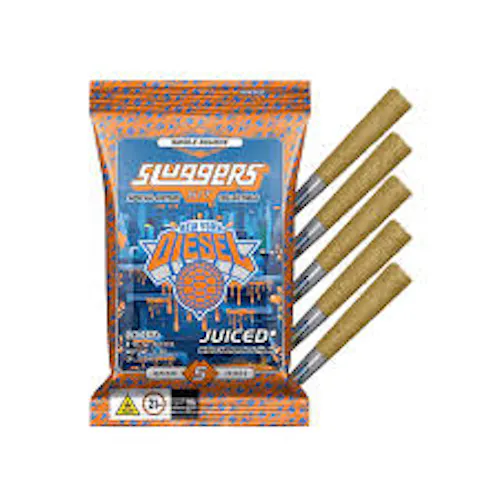 JUICED* New York Diesel- Infused 5PK Joints – – Sluggers – Dazed ...