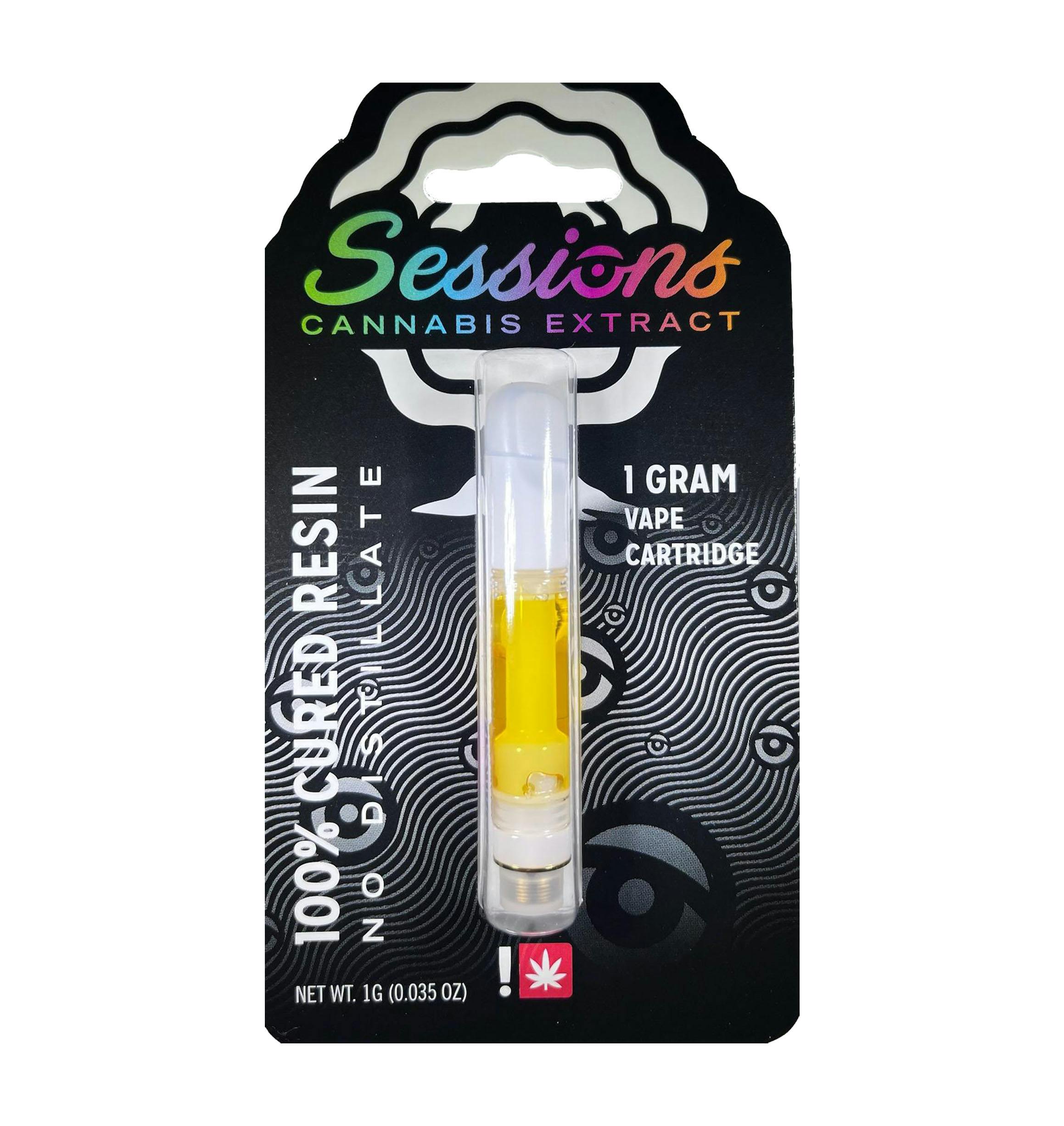 Sessions Cannabis Extract 1g ICE CREAM PAINT JOB Cured Resin Vape ...