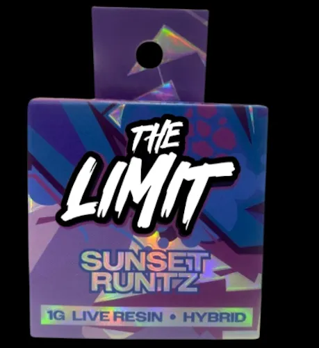 The Limit | Sunset Runtz | Live Resin Baller Jar • Krewe Cannabis Co.